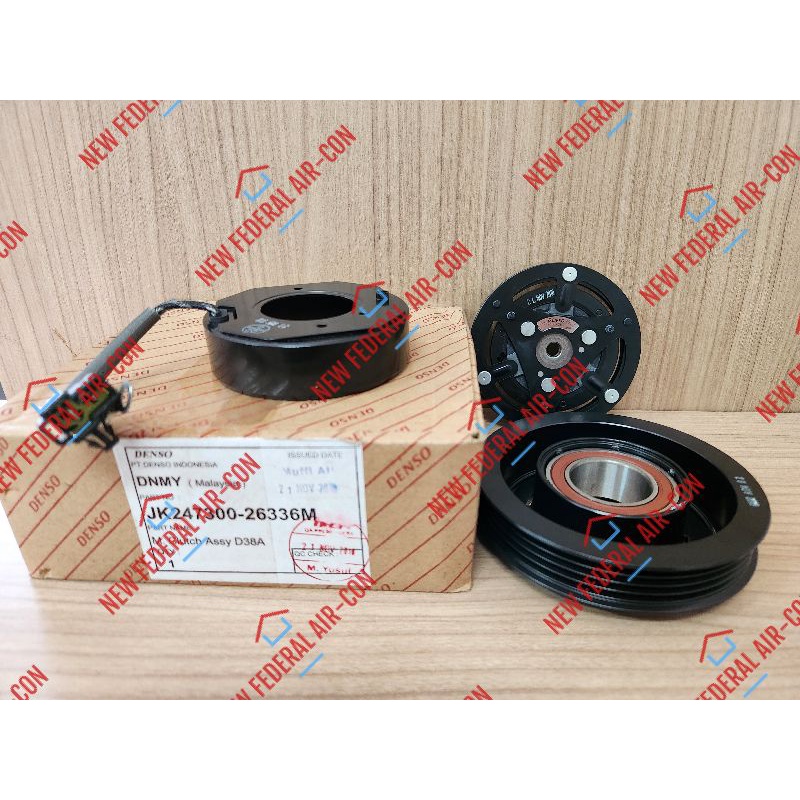 @(ORIGINAL) DENSO TOYOTA AVANZA YEAR 2006 1.3CC/1.3 4PK MAGNET CLUTCH ...