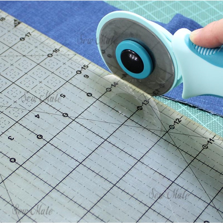 [Fabric Fanatics]Sew Mate Non-Slip Quilting Ruler 24" and 12" For ...