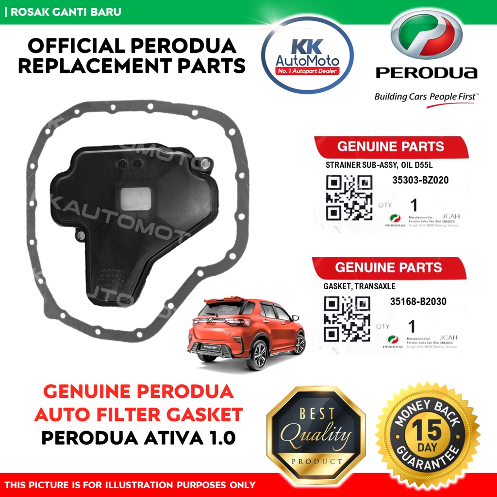 Perodua Ativa 1.0 Turbo Genuine Proganti Gear Box Auto Filter ...