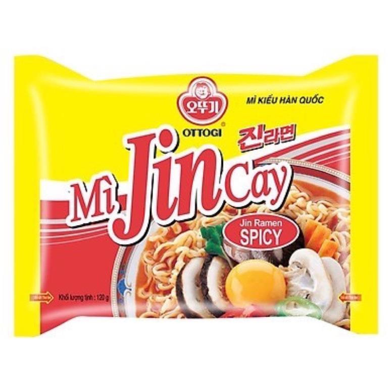 Ottogi Spicy Jin Ramen Noodles 120g pack | Shopee Malaysia