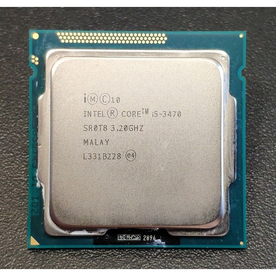 Used CPU Intel Core i5-3470 3.20Ghz 4cores LGA1155 Socket (Ready Stock ...