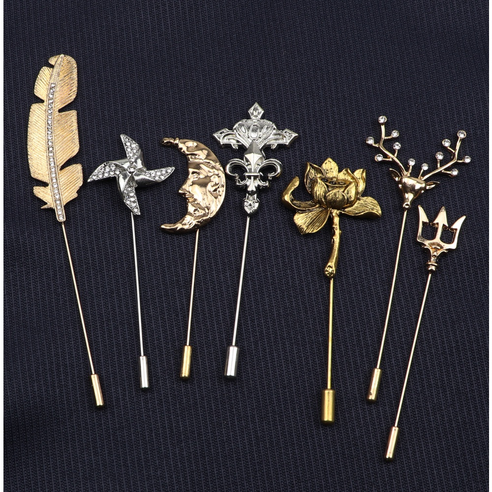 ZONFAZ Fashion Brooch Pins Accessories for Men Women Chic Lapel Pin For ...