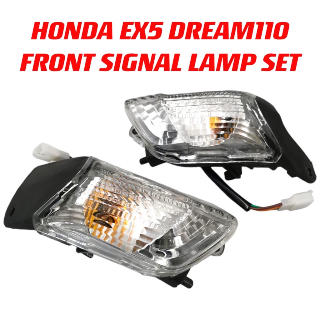 Honda EX5 DREAM110 DREAM 110 Front Signal Lamp Set Winker Lamp Set Set ...