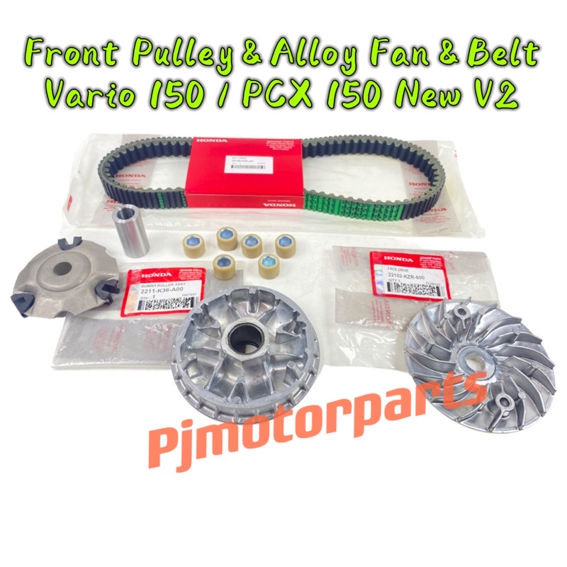 Honda Vario 150 PCX150 New PCX 150 V2 Alloy Fan Pully Kipas & Front ...