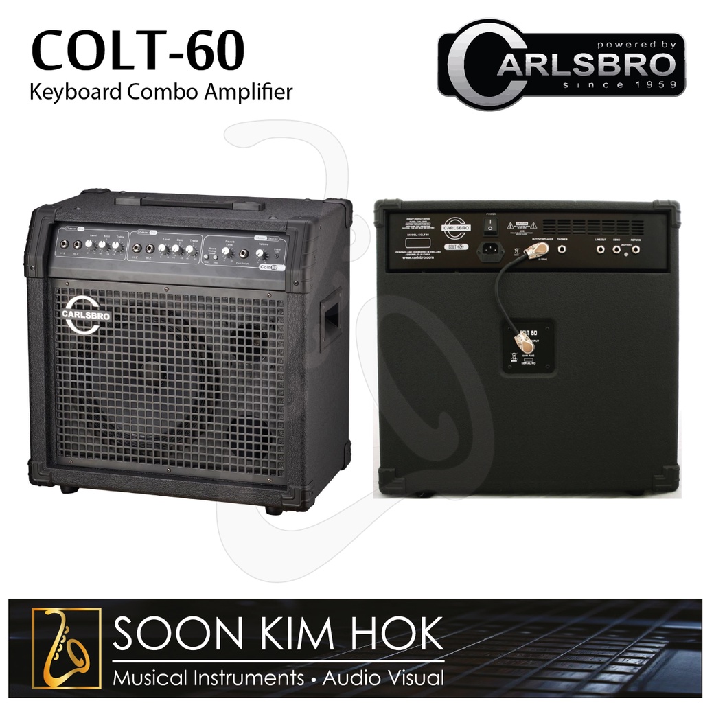 CARLSBRO COLT-60 1x10'' Keyboard Combo Amplifier 60w (COLT60) | Shopee ...