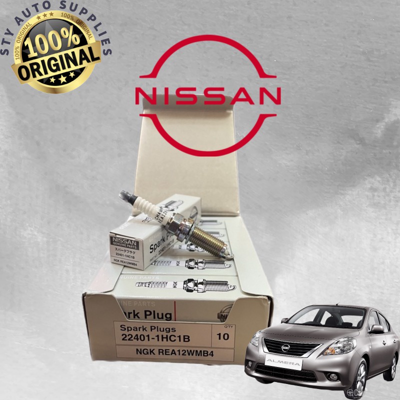 GENUINE PARTS SPARK PLUG FOR ALMERA N17 | Shopee Malaysia