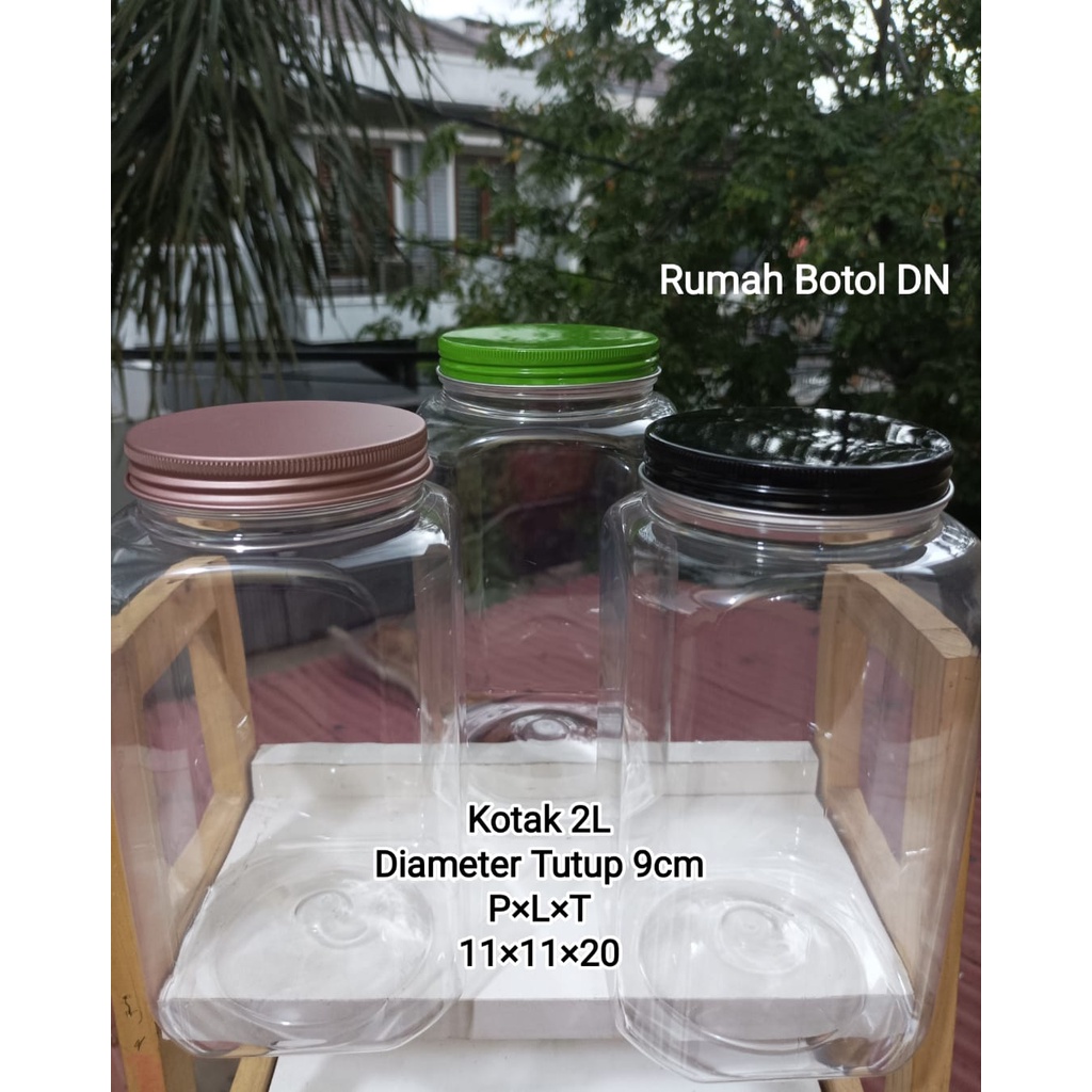 Aluminum 2-LITER Box Jar | Shopee Malaysia
