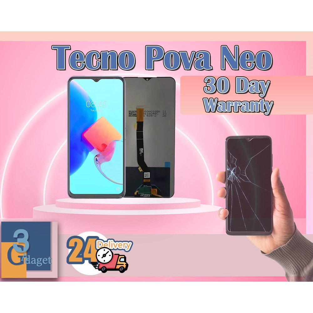 Tecno Pova Neo LE6 LCD Touch Screen Replacement Display Pova Neo Tecno ...