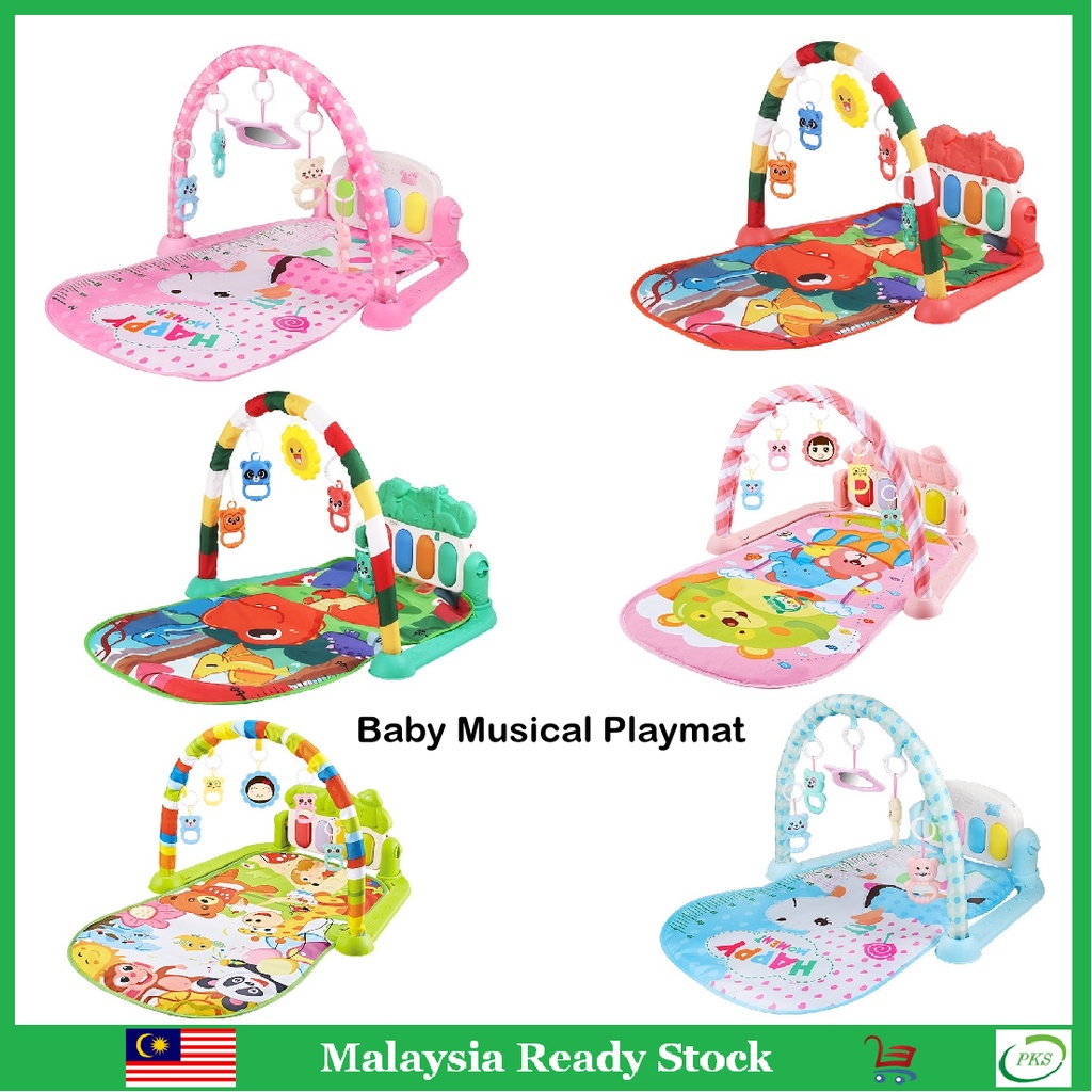 Baby Kick Musical Playmat Playgym Piano/Newborn Kids Toy Toddler Mat ...