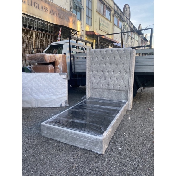 Katil Super Single Divan Chesterfield/Katil Budak | Shopee Malaysia