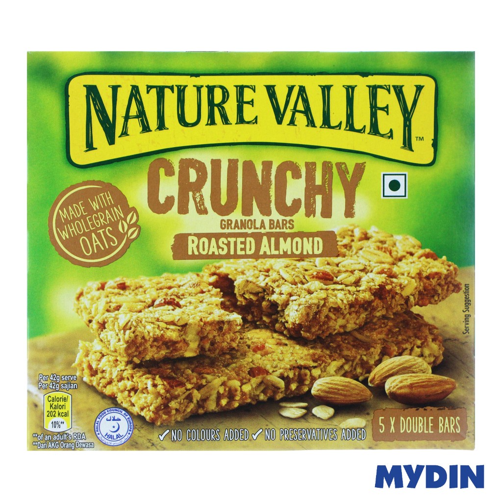 Nature Valley Crunchy Granola Bar Roasted Almond (252g) | Shopee Malaysia