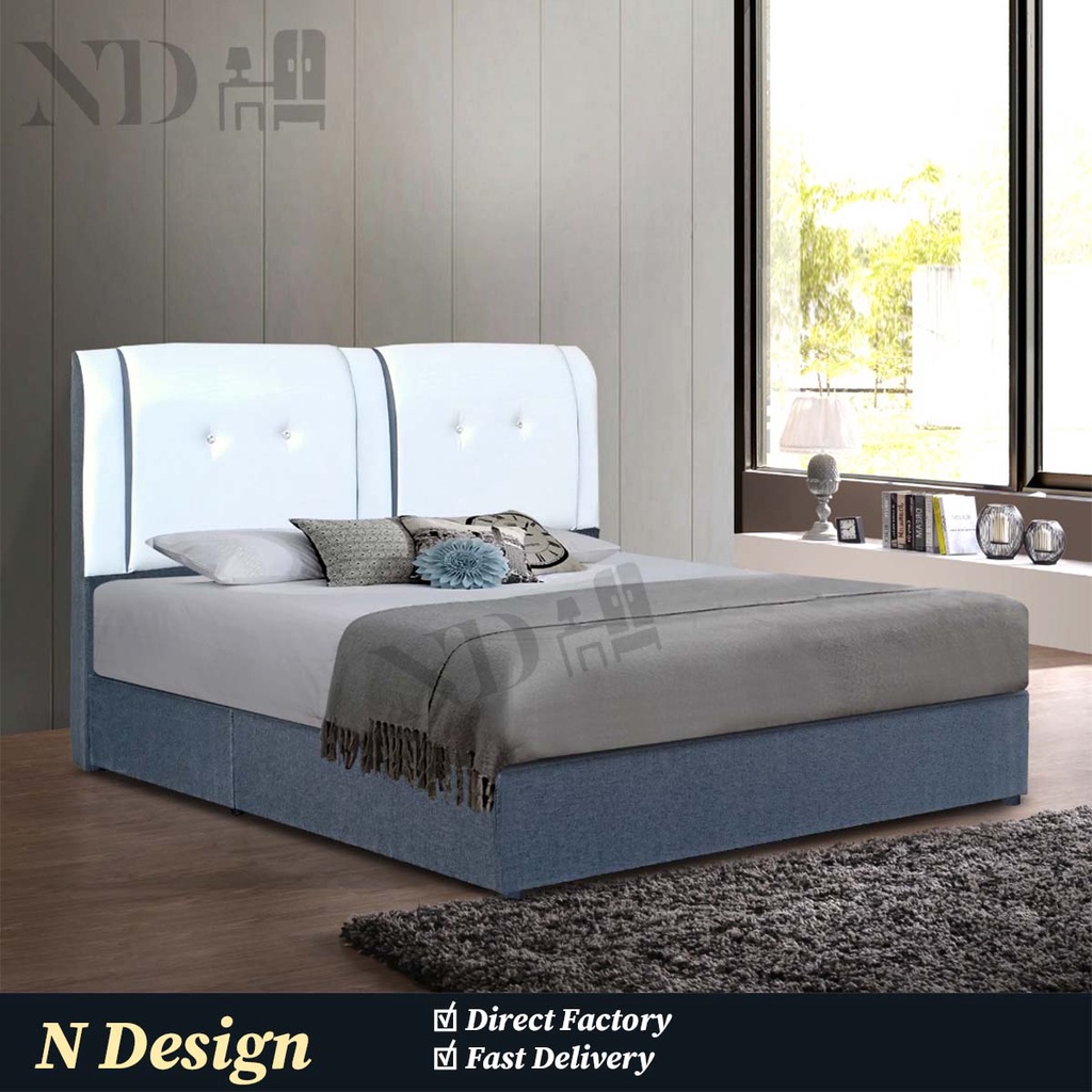 [N Design] KATIL MURAH / Single/Super Single/Queen/King Divan ...
