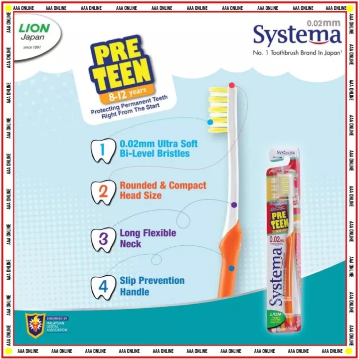 SYSTEMA PRE TEEN TOOTHBRUSH 1'S | Shopee Malaysia