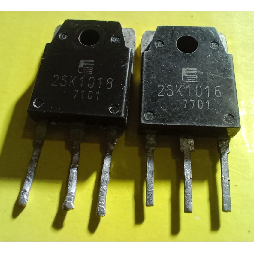 Sound SOCKET 2SK1018 K1018, 2SK1016 TO-3P k1016 NPN 15A500V disassemble ...