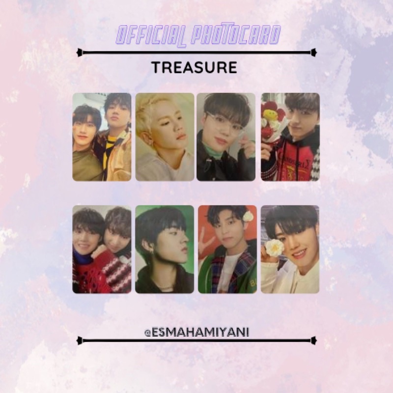 OFFICIAL TREASURE PHOTOCARD | Shopee Malaysia