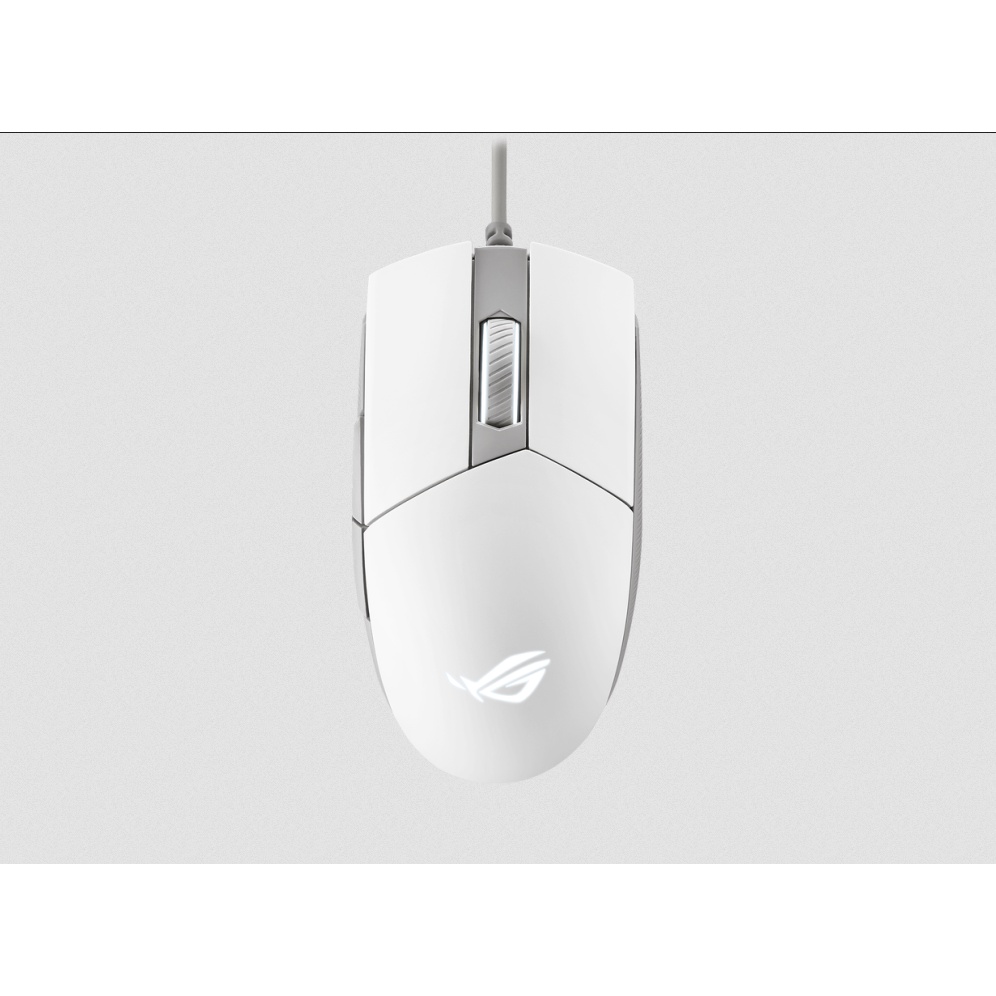 Asus ROG Strix P516 Impact II Moonlight White Gaming Mouse (AC-90MP02C0 ...