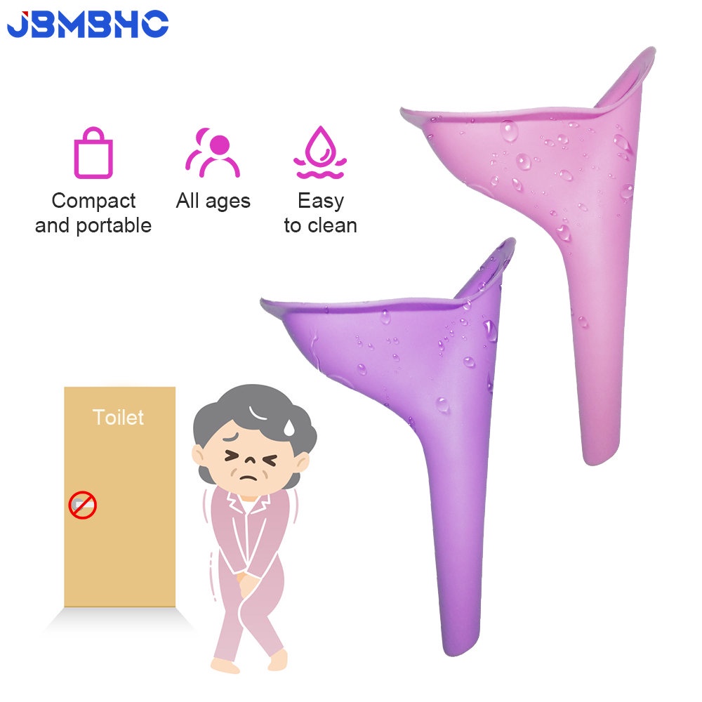 Women Pee Funnel Standing Up Urine Cups Emergency Toilet Silicone Female Urination Device ...