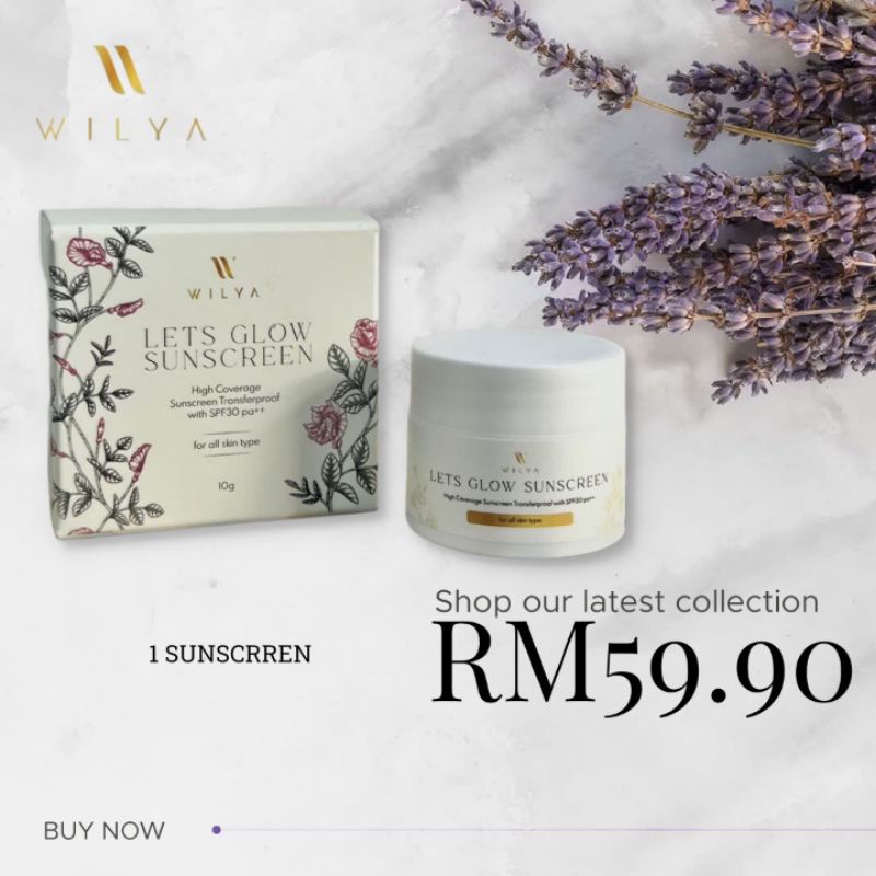 💯 ORIGINAL HQ🔥WILYA SUNSCREEN🔥 | Shopee Malaysia
