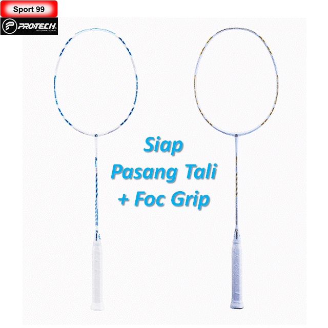 (Siap Pasang Tali 4-KNOT + Foc Grip) Protech Rayno 8 Series Original ...