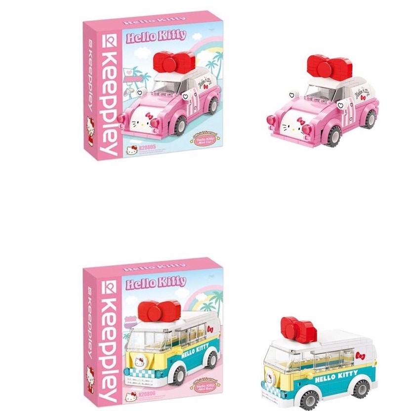 Keeppley Hello Kitty series mini building blocks toy set | Shopee Malaysia