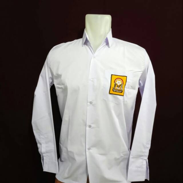 KEMEJA PUTIH High School Shirt Long Bed High School Uniform Osis Shirt ...