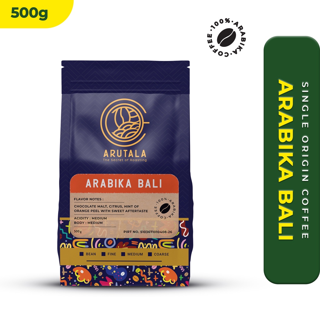 Arutala Arabica Bali Coffee 500 Grams | Shopee Malaysia