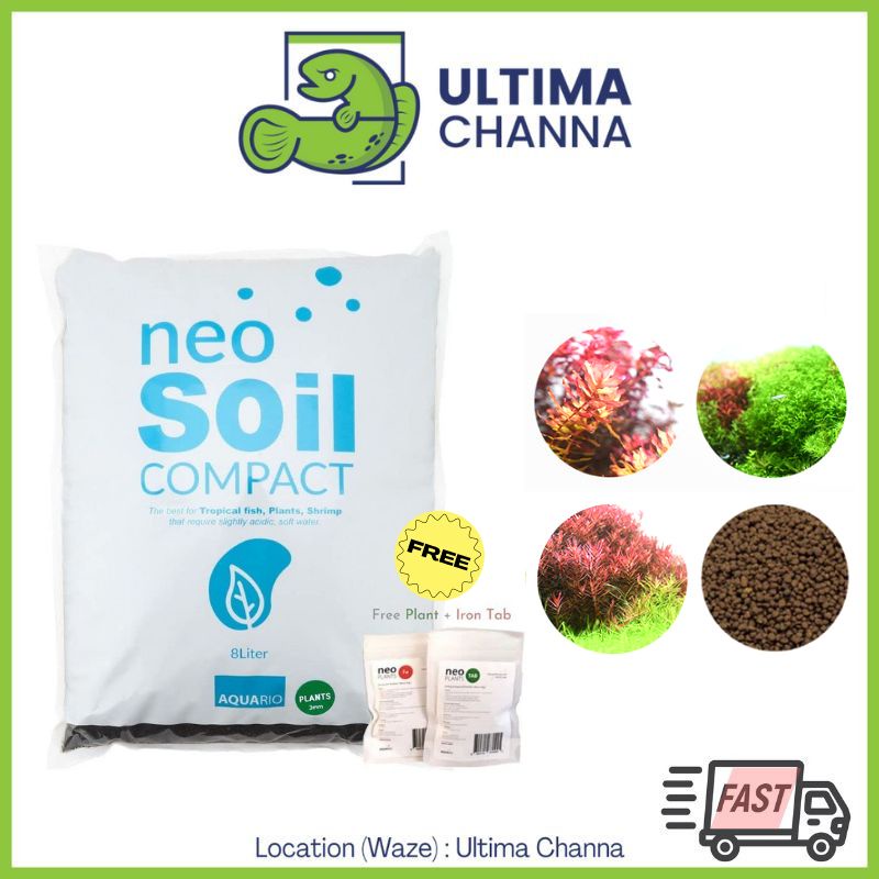 Aquario Neo Soil for planted aquarium and shrimp tank premium substrate ...