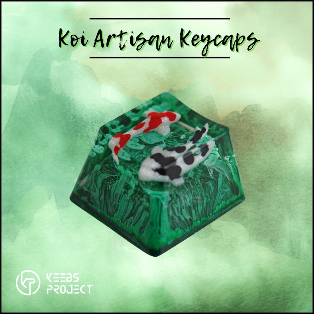 [READY STOCK] Koi Artisan Keycaps for Mechanical Keyboard - Assorted | Shopee Malaysia