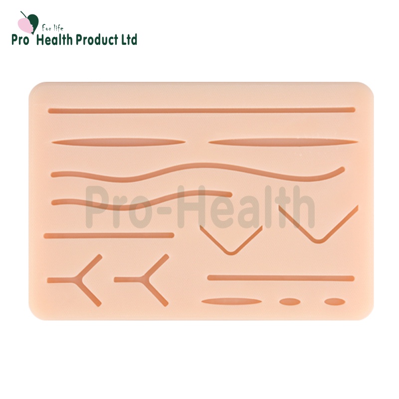 Suture Practice Full Kit 3-layer Silicone Suture Pad of 14 Classic ...