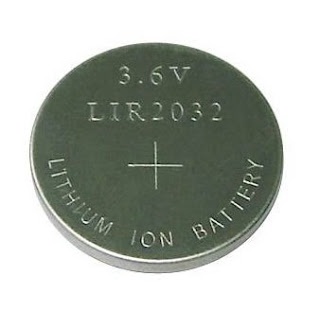 1 piece 3.6V LIR2032 lir 2032 lithium ion rechargeable battery 40mah Li ...