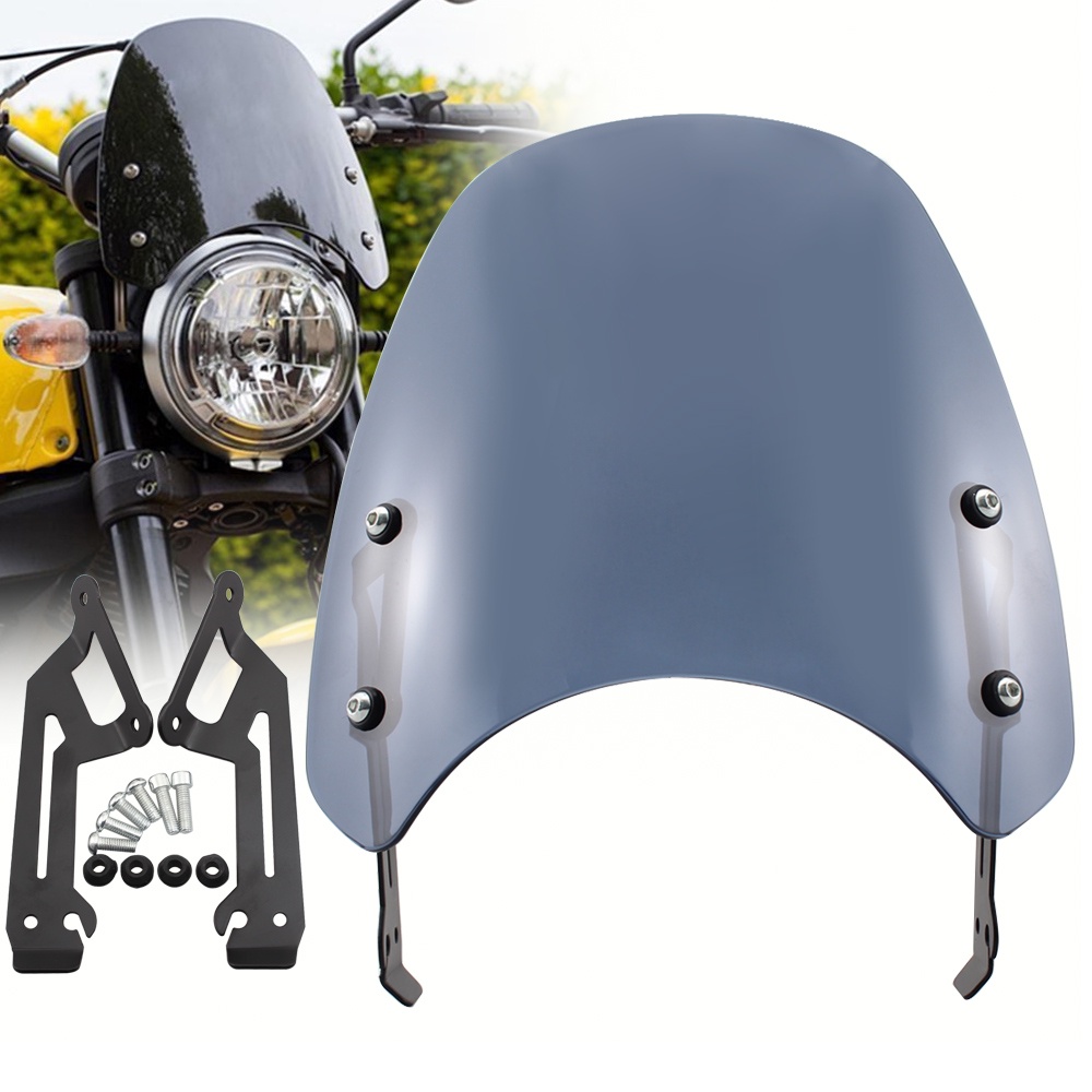 Motorcycle Windsheild Wind Deflector For Ducati Scrambler 400/803 Urban ...