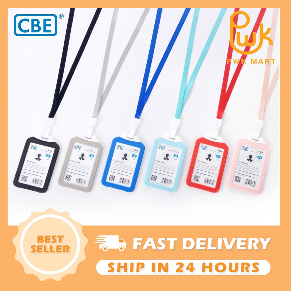🔥READY STOCK🔥100% ORIGINAL🔥 CBE ID Card Holder Set 3334 (with Lanyard ...