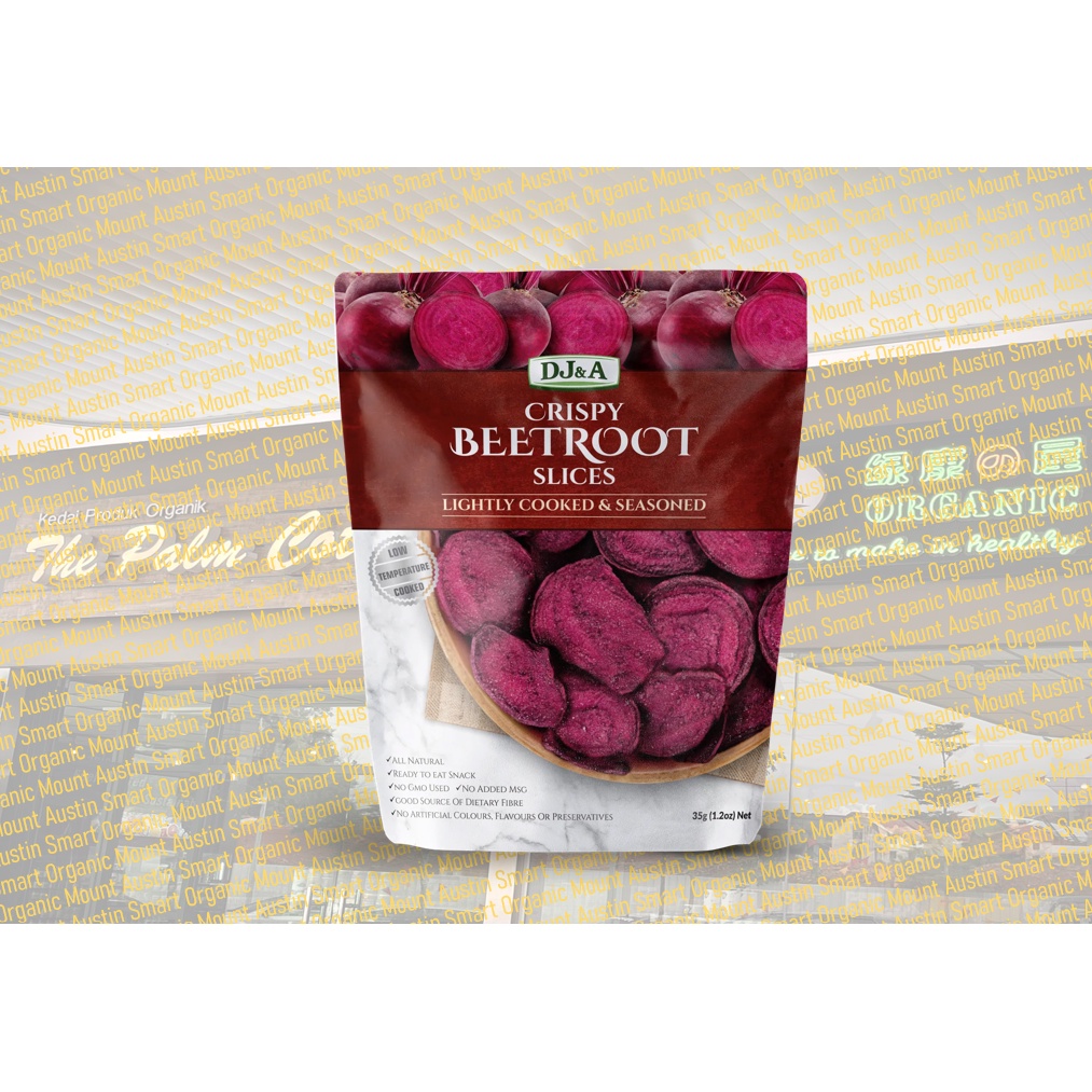 DJ&A Crispy Beetroot Slices 130g | Shopee Malaysia