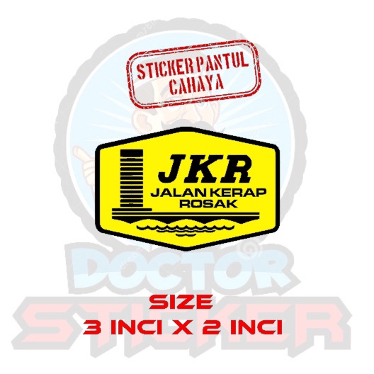 sticker reflek pantul amaran y15 ex5 honda yamaha proton perodua myvi ...