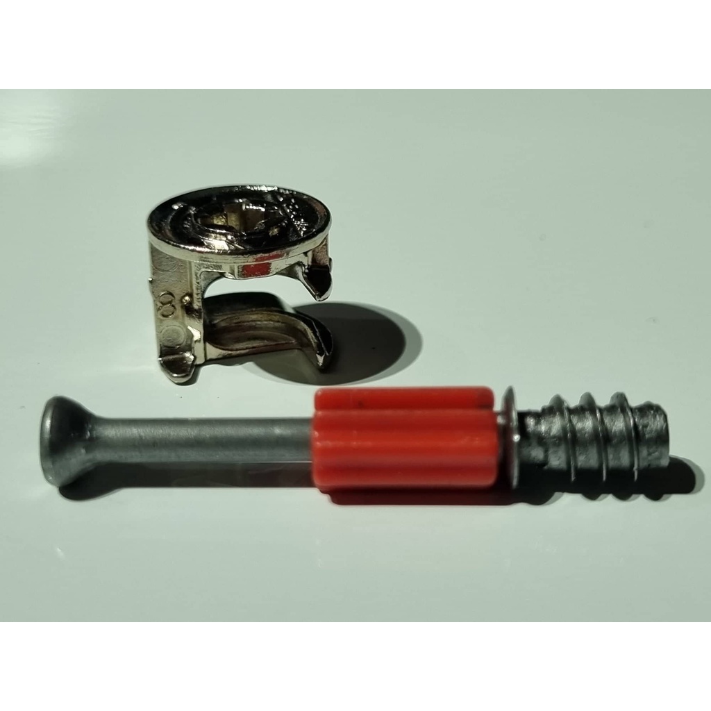 Hafele Minifix cabinet connector, (20pcs bolt + 20pcs housing) | Shopee ...