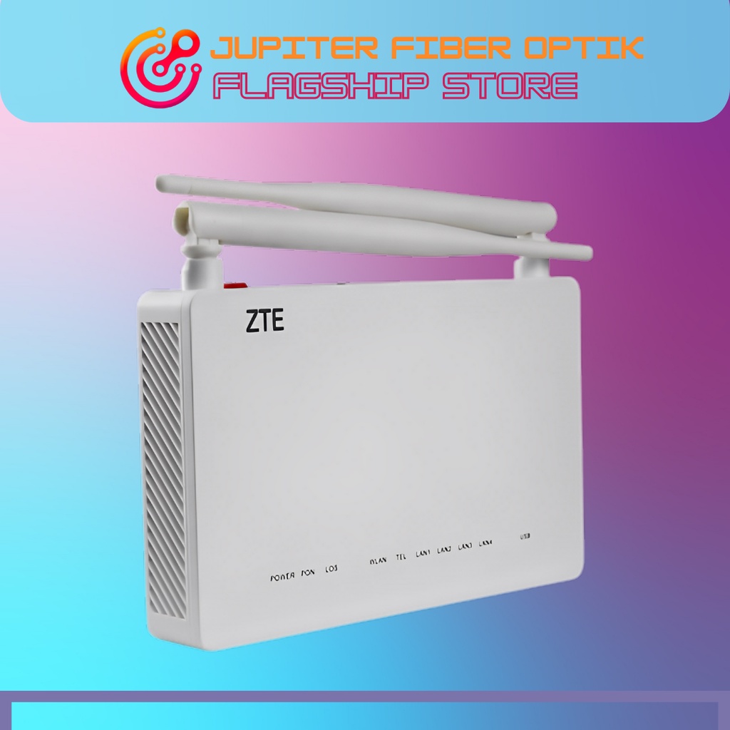 Zte F660 V8.0 GPON ONU 1GE+3FE+WIFI4 (2EXTERNAL Antenna) | Shopee Malaysia