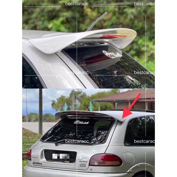 🔥M086 PROTON SATRIA SPOILER (GTI) FIBERGLASS SKIRT LIP BODYKIT | Shopee ...