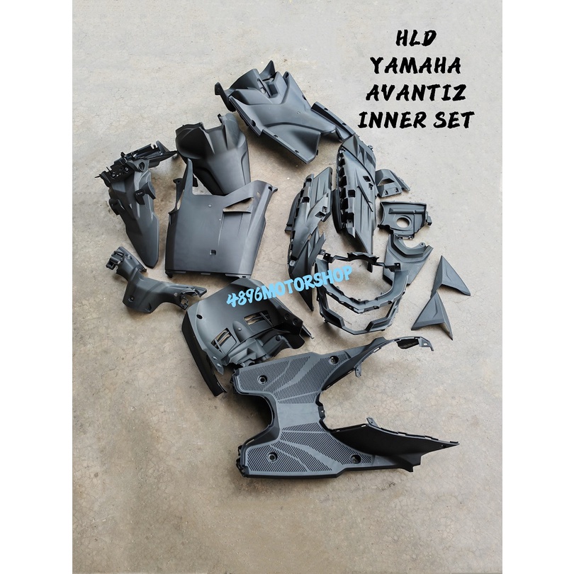 HLD EGO AVANTIZ SCOOTER INNER SET COVER SET BLACK PART INNER COMPLETE ...