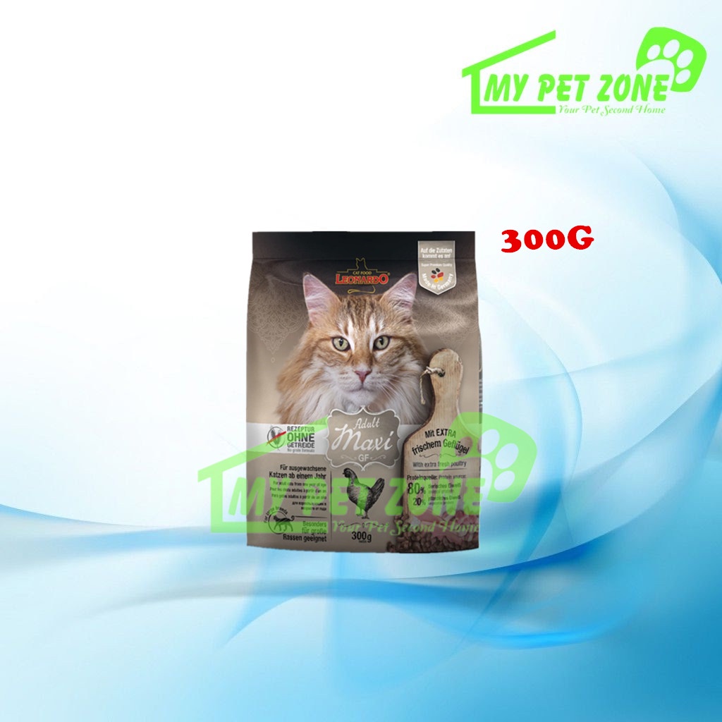Leonardo Adult Grain Free Maxi Maine Coon Large Breed Cat Food 300G | Shopee Malaysia