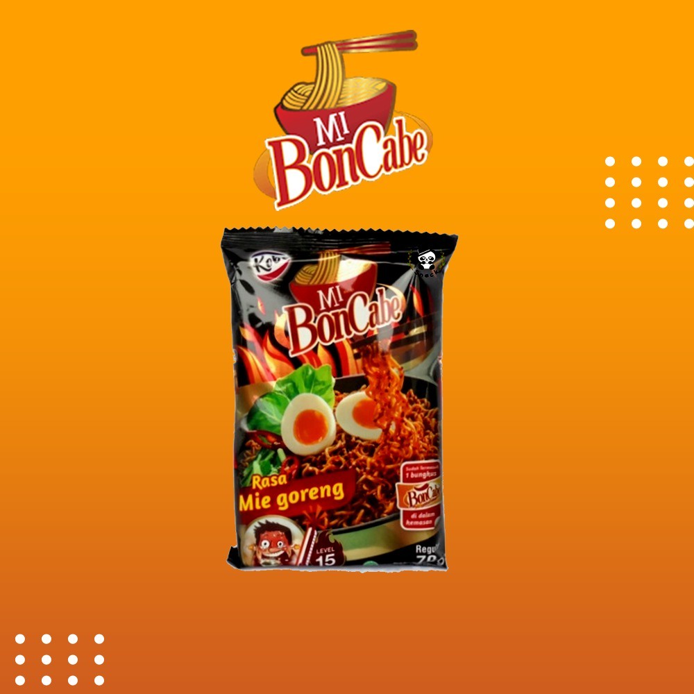 Mie boncabe Level 15 berat 70 gram | Shopee Malaysia