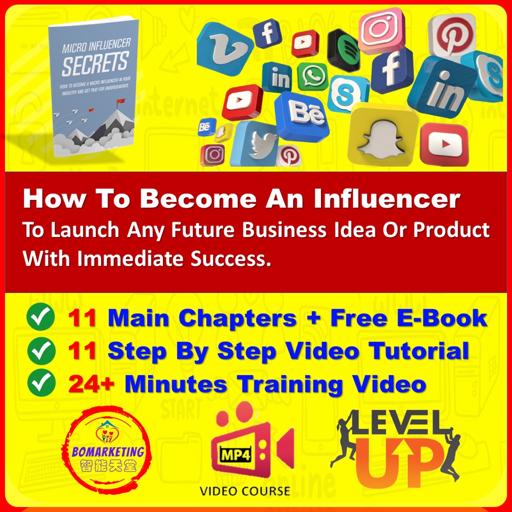 【𝗩𝗶𝗱𝗲𝗼 𝗖𝗼𝘂𝗿𝘀𝗲】 𝗛𝗼𝘄 𝗧𝗼 𝗕𝗲𝗰𝗼𝗺𝗲 𝗔𝗻 𝗜𝗻𝗳𝗹𝘂𝗲𝗻𝗰𝗲𝗿 | Shopee Malaysia