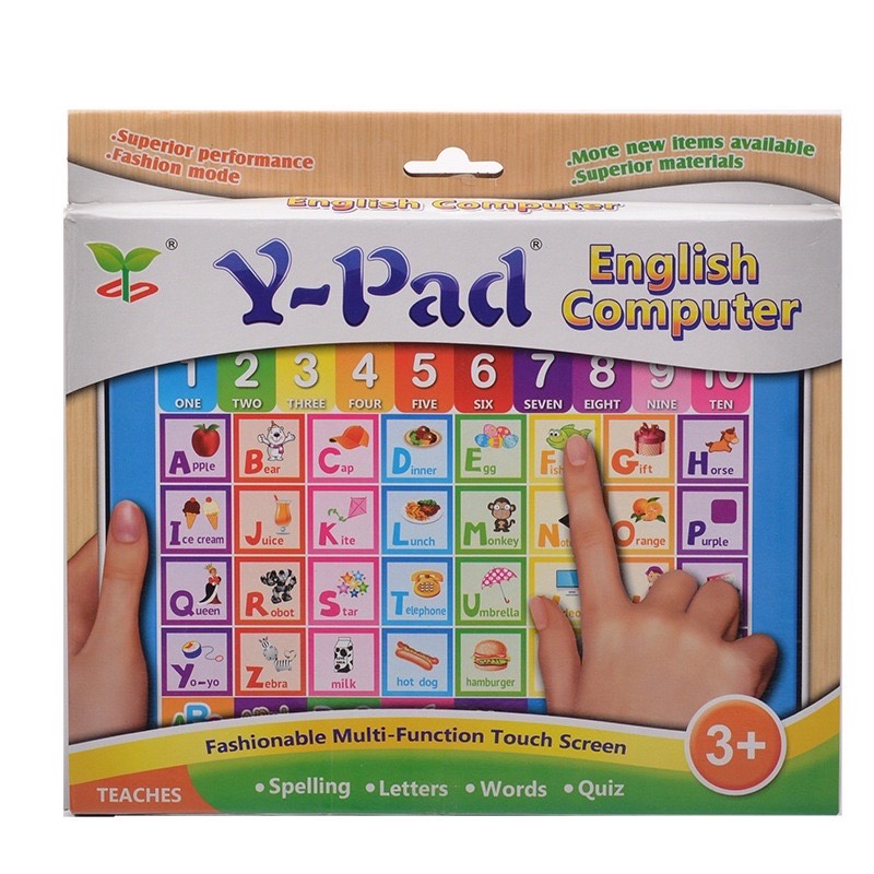 Kids early learning y-pad English educational tablet pad educational ...