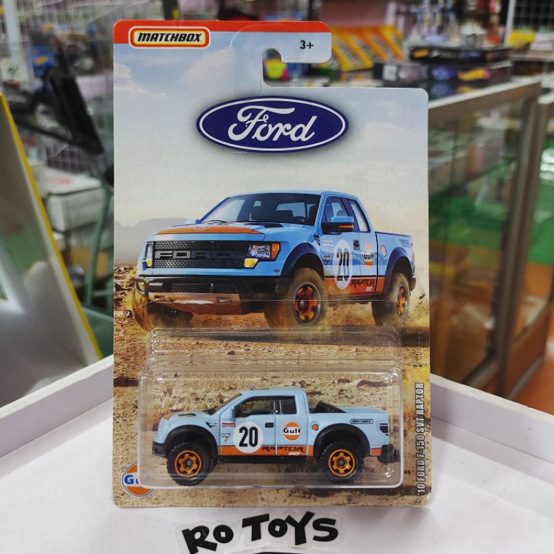 MATCHBOX '10 FORD F-150 SVT RAPTOR GULF | Shopee Malaysia