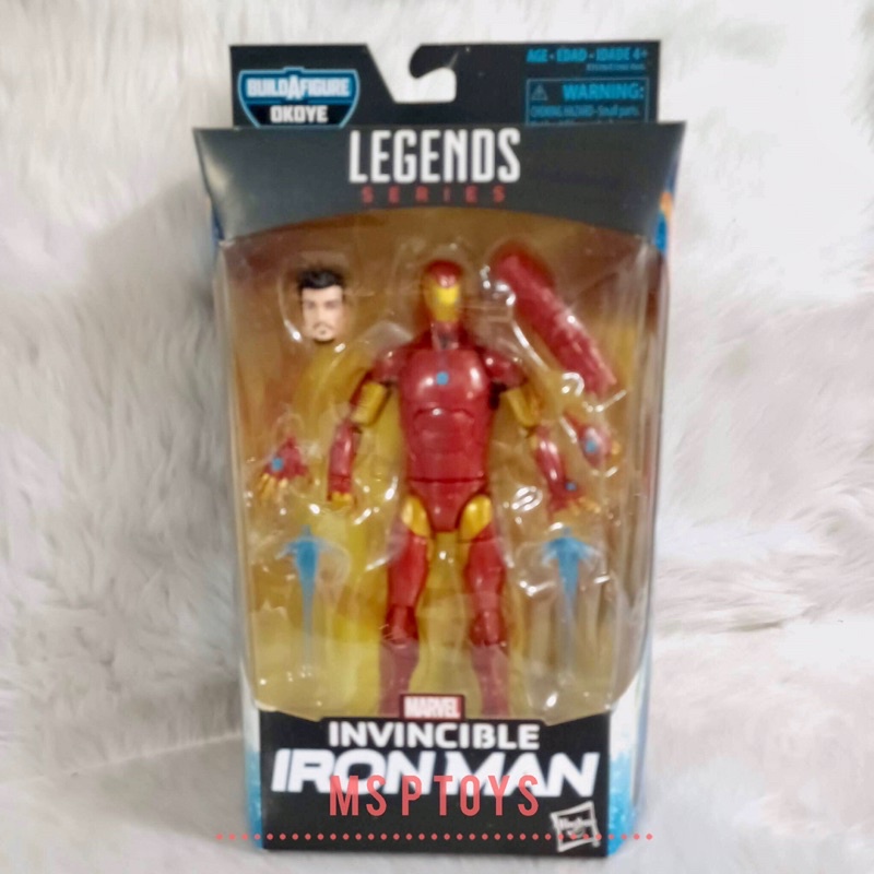 MARVEL LEGENDS SERIES - Marvel: Invincible IRON MAN Figure | Shopee ...
