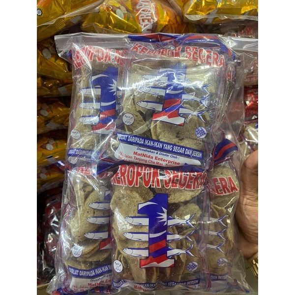 KEROPOK ORIGINAL CAP 1 MALAYSIA 1BEG(6PEK) | Shopee Malaysia