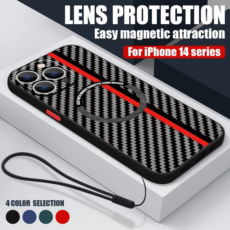 With Hanging Rope Case for iPhone 11 14 Pro Max 13 Pro 12 Magnetic ...