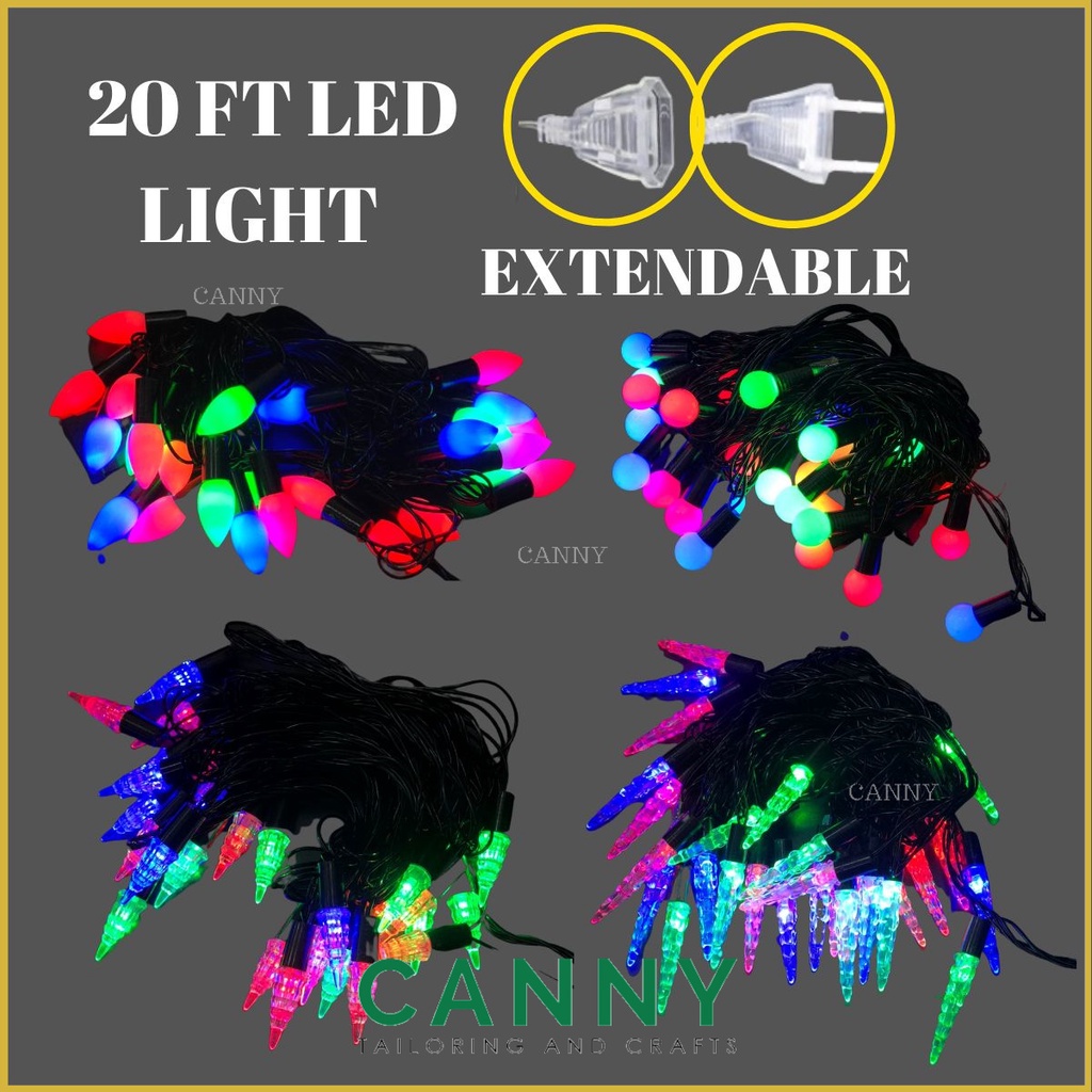 20 Kaki LED Lampu Raya Murah Bajet Panjang 20 Kaki Berkelip Berkualiti ...