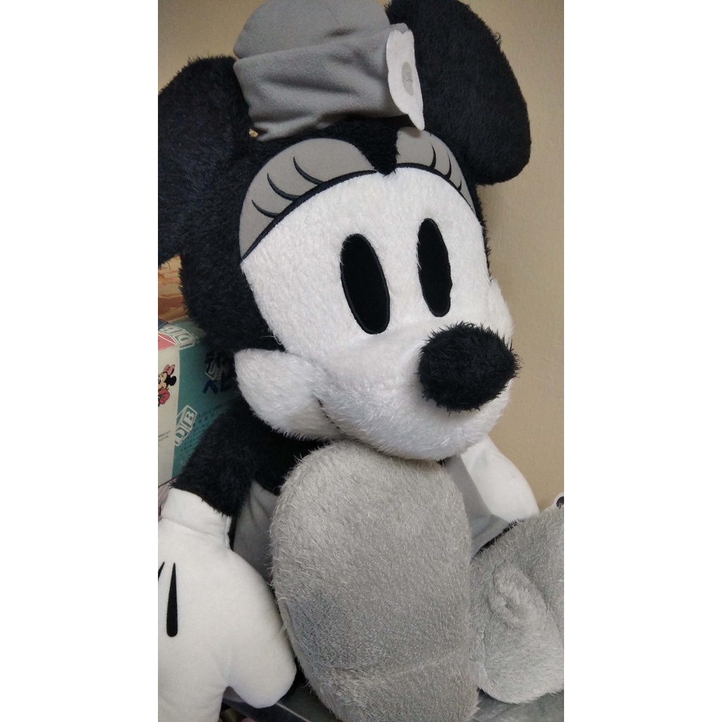 Original/Authentic - Disney Classic Black & White Minnie Mouse - Soft ...