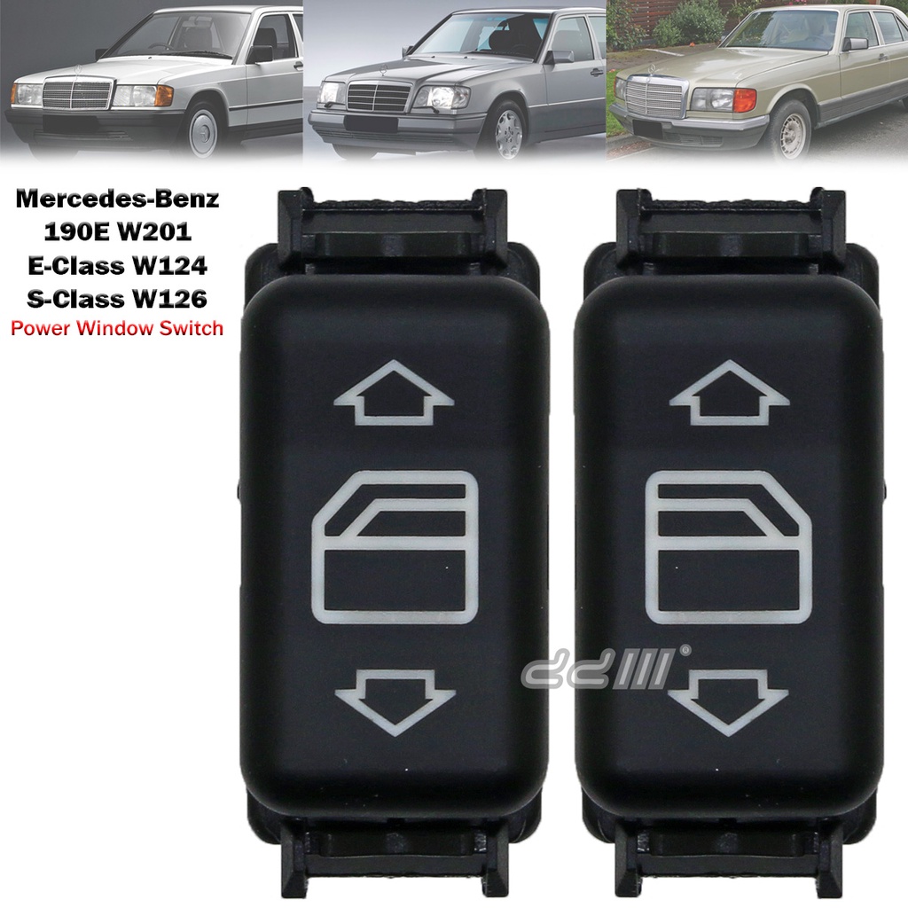 Mercedes-Benz W124 E-Class W126 S-Class 190E W201 Power Window Switch ...