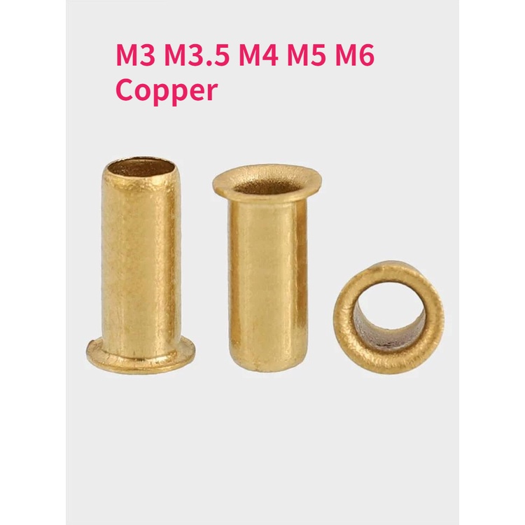 M3 M3.5 M4 M5 M6 Tubular Rivets Double-sided Circuit Board PCB Nails ...